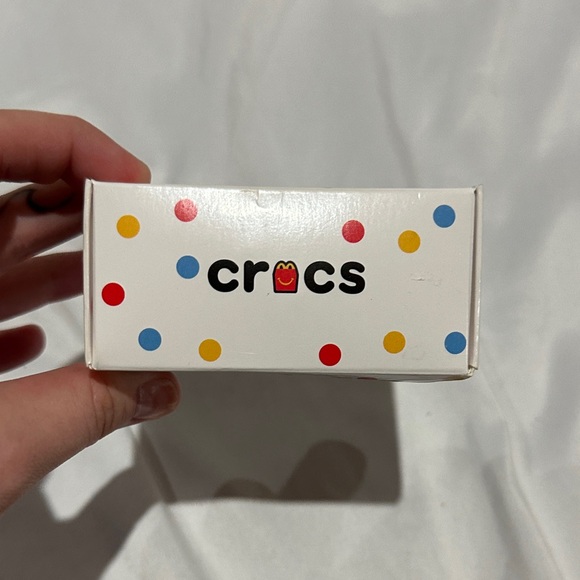 CROCS | Toys | Crocs Polka Dot Jibbitz Charm Box Keychain From ...